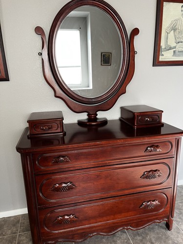 Antique Davis Cabinet Co Lillian Russell 3 Piece Bedroom Set | eBay