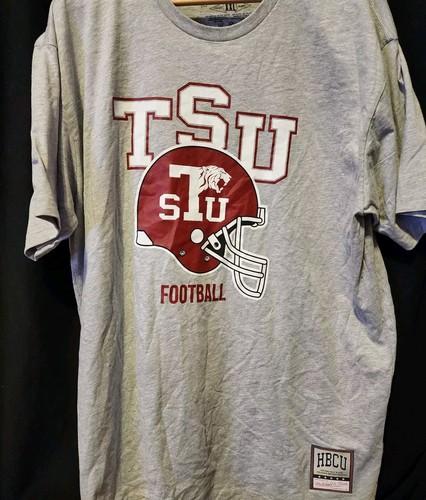 TSU Tigers Mitchell & Ness HBCU Shirt Men 2XL Logo gray NWT | eBay
