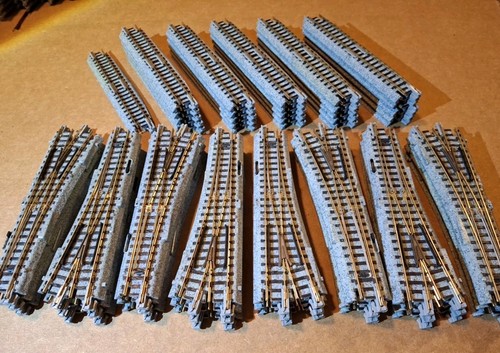 N Scale Kato LOT of 24x Switches Turn Outs Points Track Unitrack AA | eBay