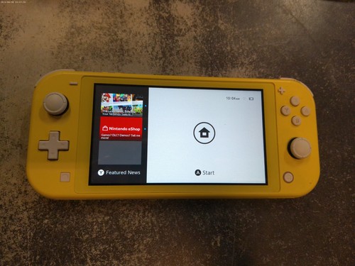 Yellow Nintendo Switch Lite Console | eBay