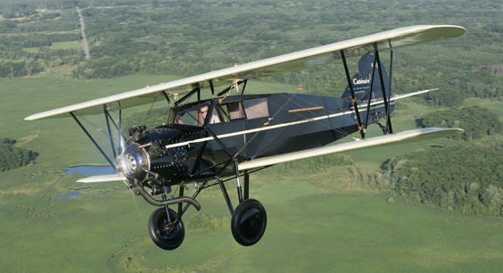 Paramount Cabinaire Cabin Biplane Mahogany Kiln Dry Wood Model Large ...