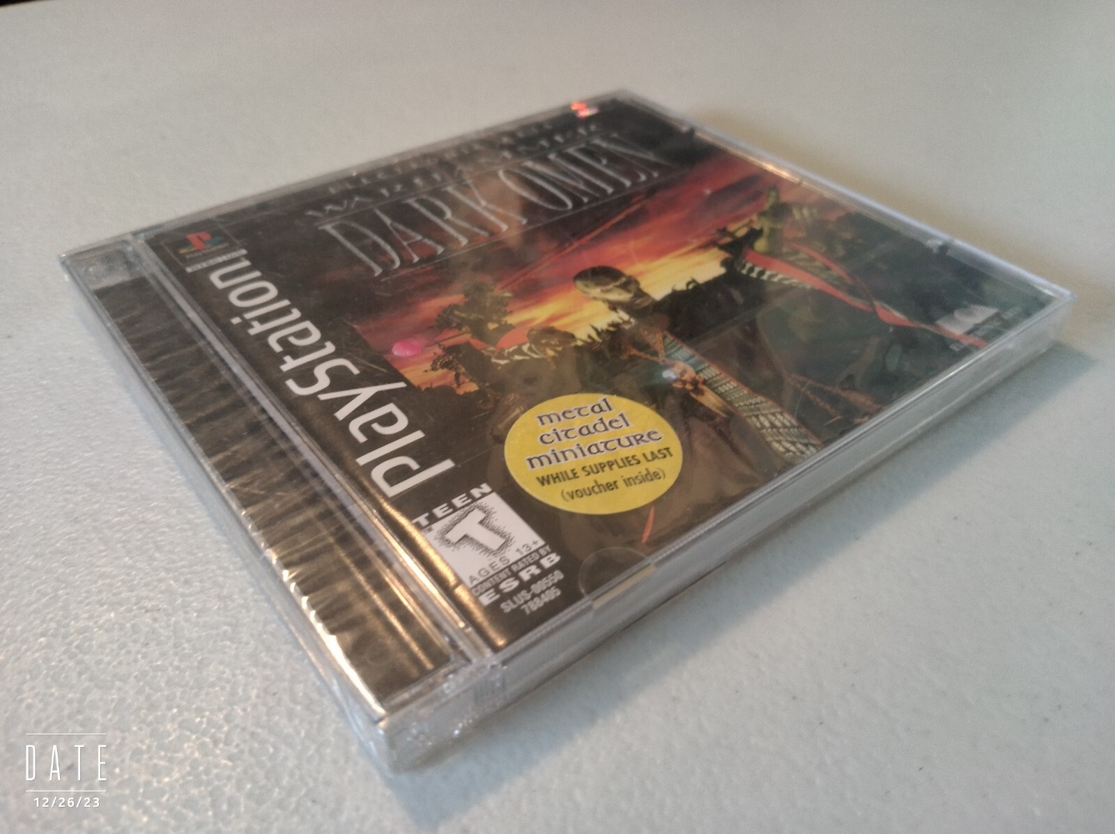 Warhammer: Dark Omen sealed new PS1 PlayStation 14633078848| eBay