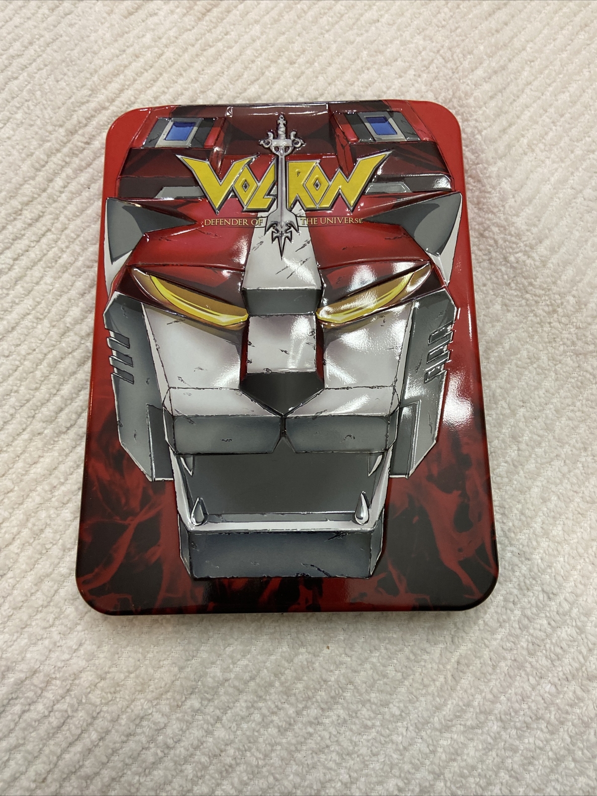 Voltron Defender of the Universe DVD set Collection Four RED LION Tin ...