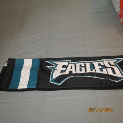 RARE Philadelphia Eagles Big Logo Team Scarf NFL W/zippered Pocket ...