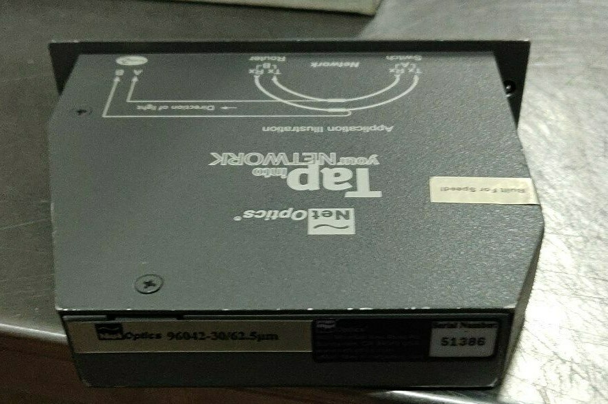 Netoptics FIBER OPTIC MultiMode SPLITTER TAP 96042-30/62.5mn - No AC ...