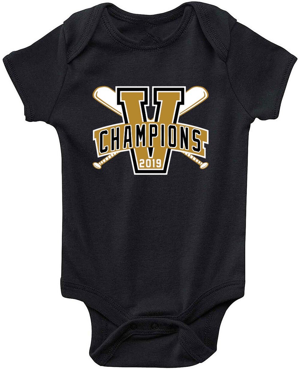 Baby Vanderbilt Commodores 2019 College World Series Champions Creeper ...