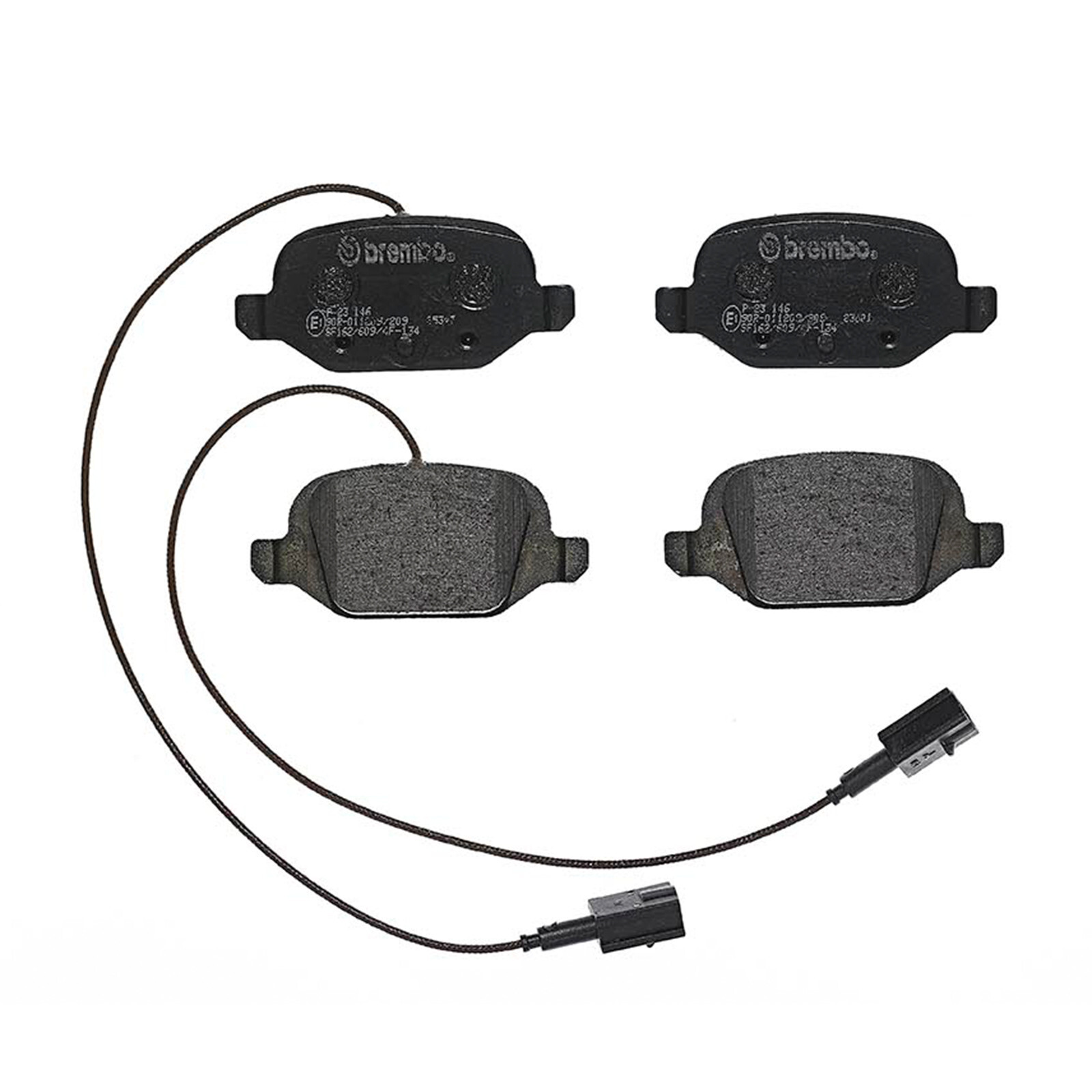 Pastiglie freno posteriore con accessori per 500 Abarth dal 2012 ...