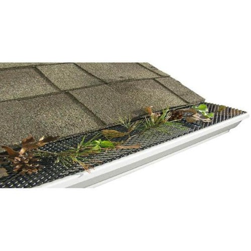 Spectra Metal Armour Lock Gutter Screen Guard 5"W x 48"L Aluminum 25 ...