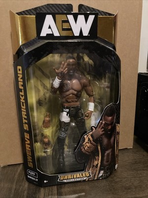 Jazwares AEW Swerve Strickland Collectible Action Figure Unrivaled ...