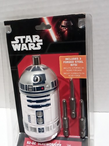 Brand New & Sealed Disney Star Wars R2-D2 Screwdriver with 3 Forged ...
