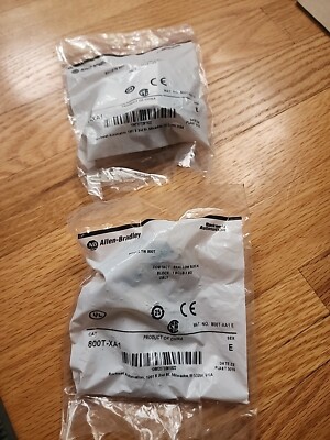 👍 Allen Bradley 800T-XA1 Contact Block Shallow Block *SAME DAY SHIP* | eBay
