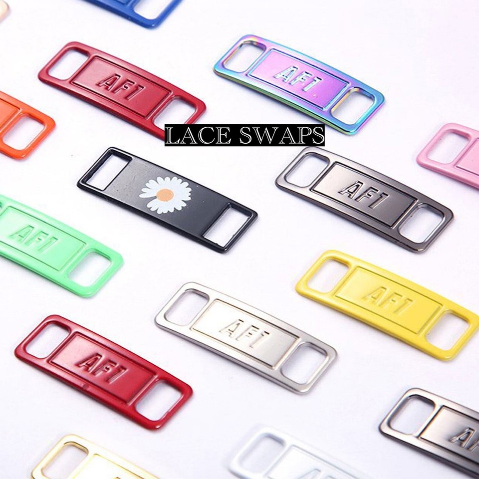 Af1 Lace Tags Shoelace Buckles For Air Force One Shoes High Quality ...
