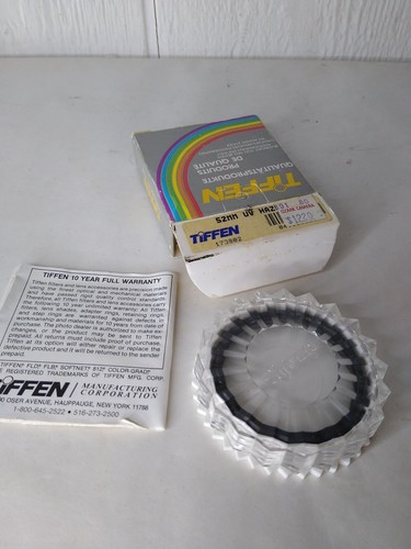 VTG Tiffen 35mm Camera Lens Filter 52mm UV Haze Made in USA | eBay
