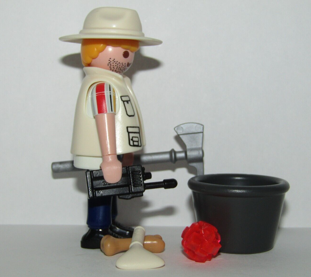Playmobil Archaeologist Man with extraction tools - C48 | eBay