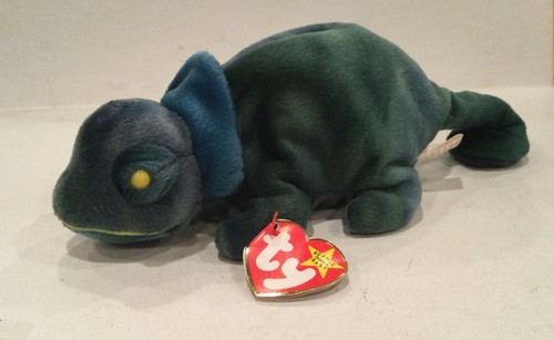 RAINBOW The Chameleon Very Rare Ty Beanie Baby- 1997- Mint Condition | eBay