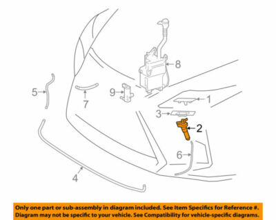 85207-48110 Toyota Actuator sub-assy, headlamp washer, rh 8520748110 ...