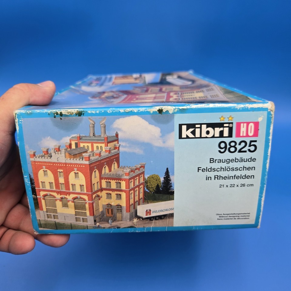 Kibri HO Scale 9825 FELDSCHLOSSCHEN BEER BREWERY Building Model Kit ...