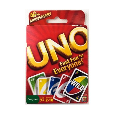 Mattel Cardgame UNO Original (40th Anniversary Ed) Box Fair/VG+ | eBay