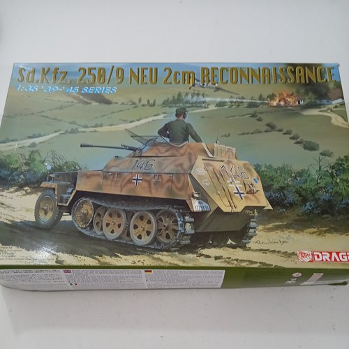 Dragon 1/35 Sd.Kfz.250/9 NEU 2cm Reconnaissance kit 6106 | eBay UK