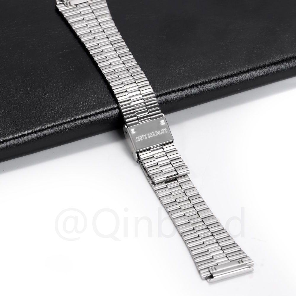 Vintage Watch Band for Casio A158 A168 Block Bracelet 18mm 20mm Strap ...