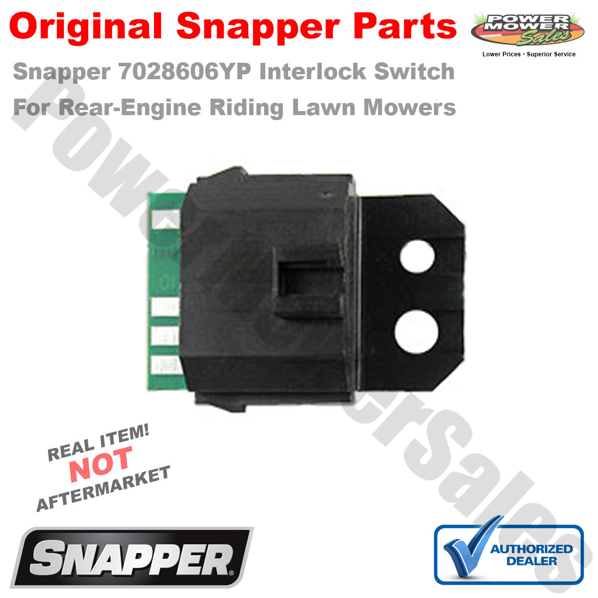 7028606 Interlock Switch for Murray & Snapper 7028606yp for sale online ...