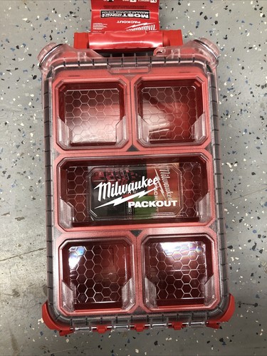 Milwaukee 48-22-8435 5-Bin Impact Resistant Polymer Packout Compact ...