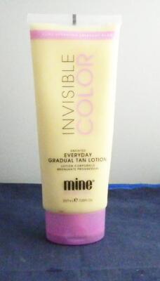 MINE Invisible Color Untinted Everday Gradual Tan Lotion 7oz | eBay