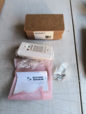 HONEYWELL System Sensor APA451 Annunciator with Piezo Alert NIB | eBay