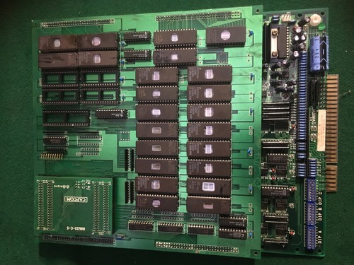 THREE WONDERS CAPCOM ARCADE PCB JAMMA ORIGINAL A B C BOARDS COMPLETE ...