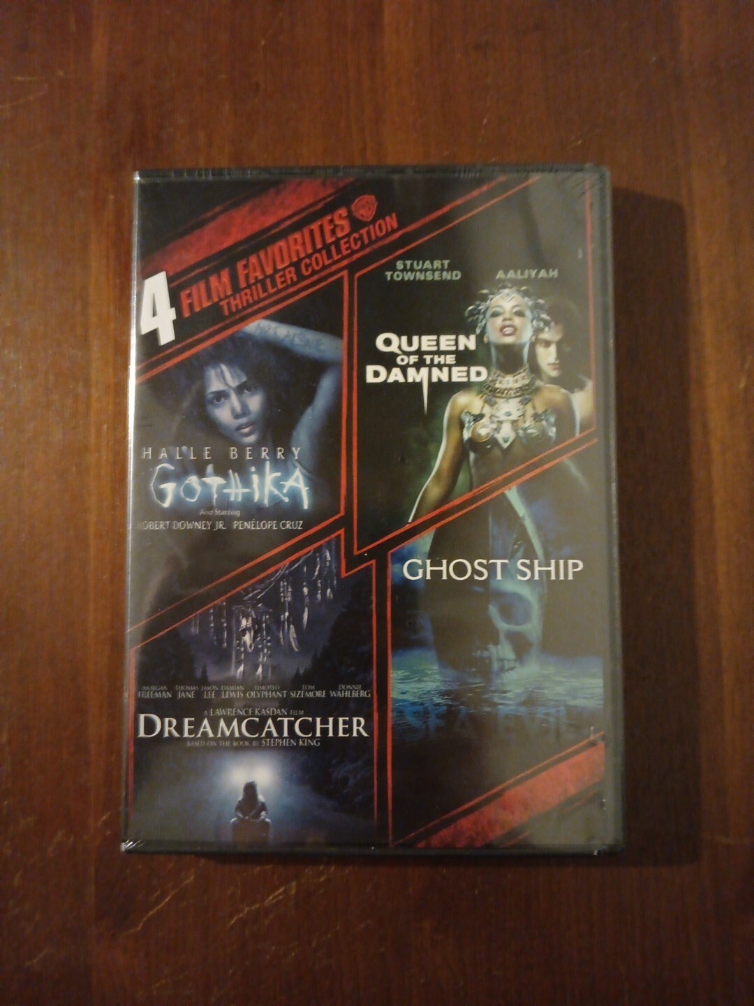 4 Film Favorites Thriller Collection DVD New Gothika Dreamcatcher Ghost ...