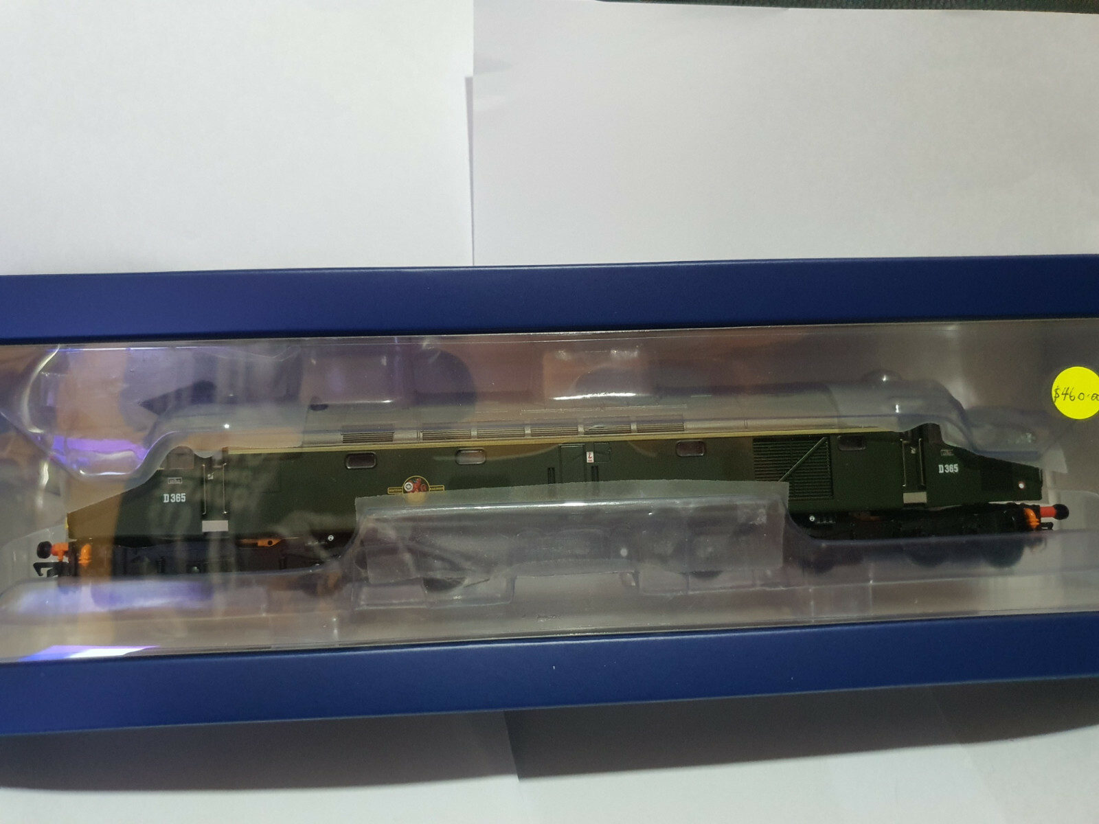 Bachmann 32-485 Class 40 Diesel D365 BR Green Small Yellow Warning ...