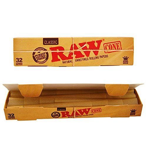 RAW Classic & Organic Mega Pack of 32 Pre Rolled Cones Many Variations ...