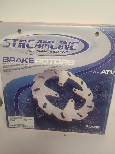 STREAMLINE F-ROT4 FRONT BRAKE ROTOR ATV 2002-2004 SUZUKI KAWASAKI Z 400 ...