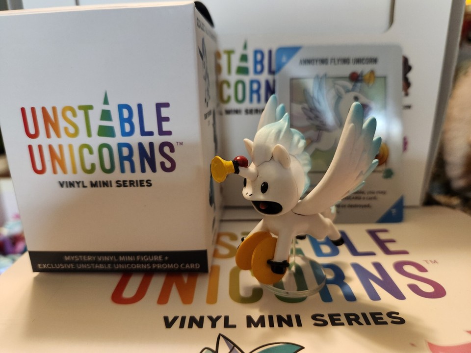 Unstable Unicorns Blind Box Vinyl Mini Figures w/ Promo Cards ...