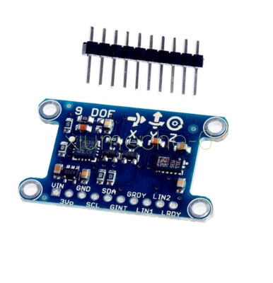 9 Axis IMU LSM303D L3GD20 Module 9DOF Compass Acceleration Gyroscope ...