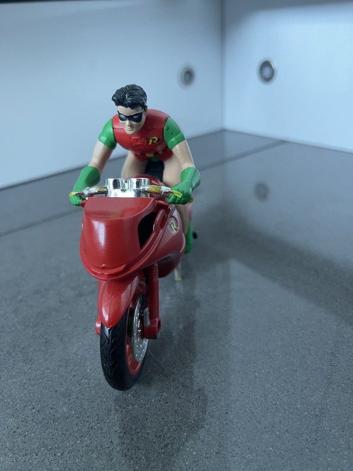 Corgi 2000 DC collectable Robin On Motorbike Diecast Model Incomplete ...