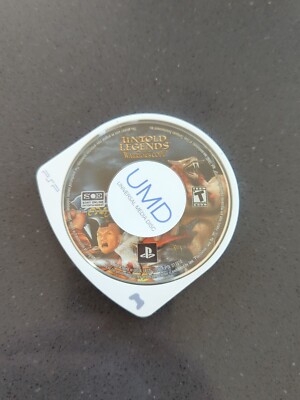 Untold Legends The Warriors Code (PSP, 2006) UMD Game Disc Only K32 | eBay