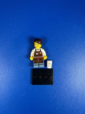 LEGO Larry The Barista Minifigure The Lego Movie Series 1 71004 Tlm010 ...