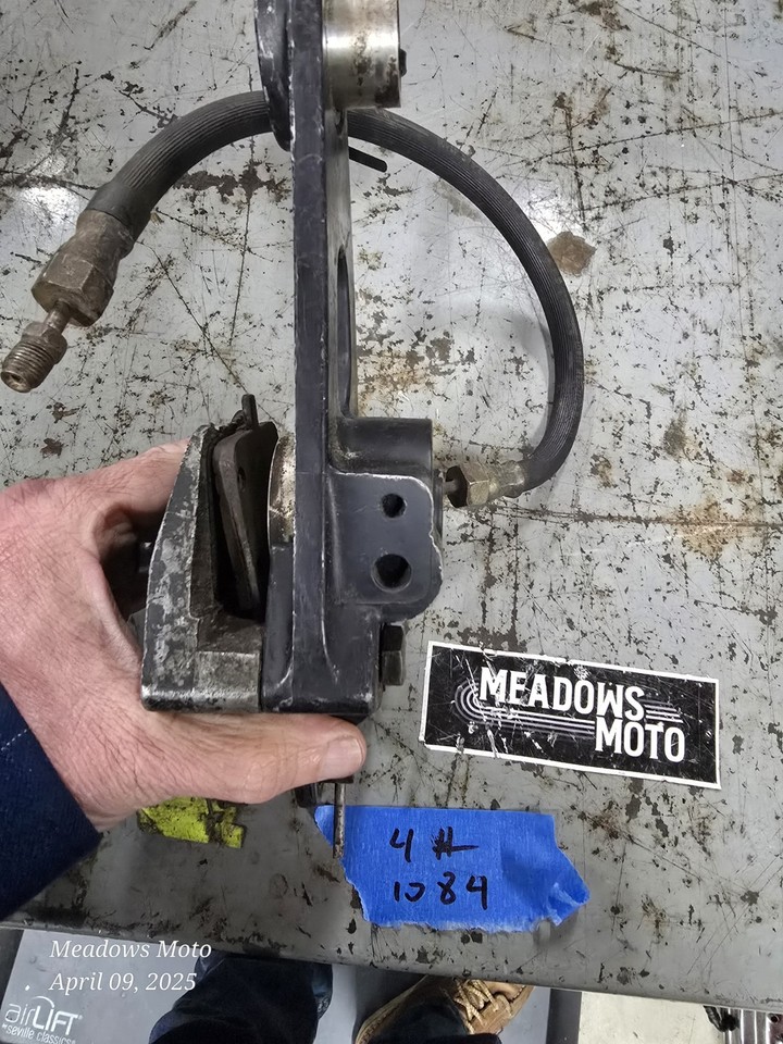 HURST AIRHEART HARLEY Chopper Xl FX REAR BRAKE CALIPER Complete!! | eBay