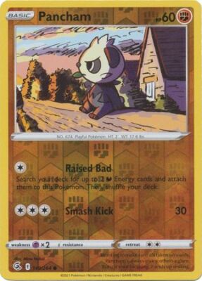 PANCHAM 149/264 FUSION STRIKE POKEMON (REVERSE HOLO, NM) | eBay