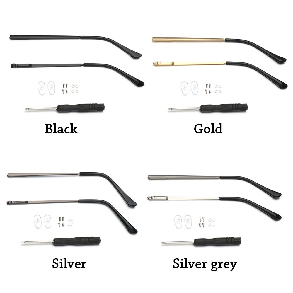 Anti-Slip Eyewear Accessories Replacement Leg Spectacle Frame Glasses ...