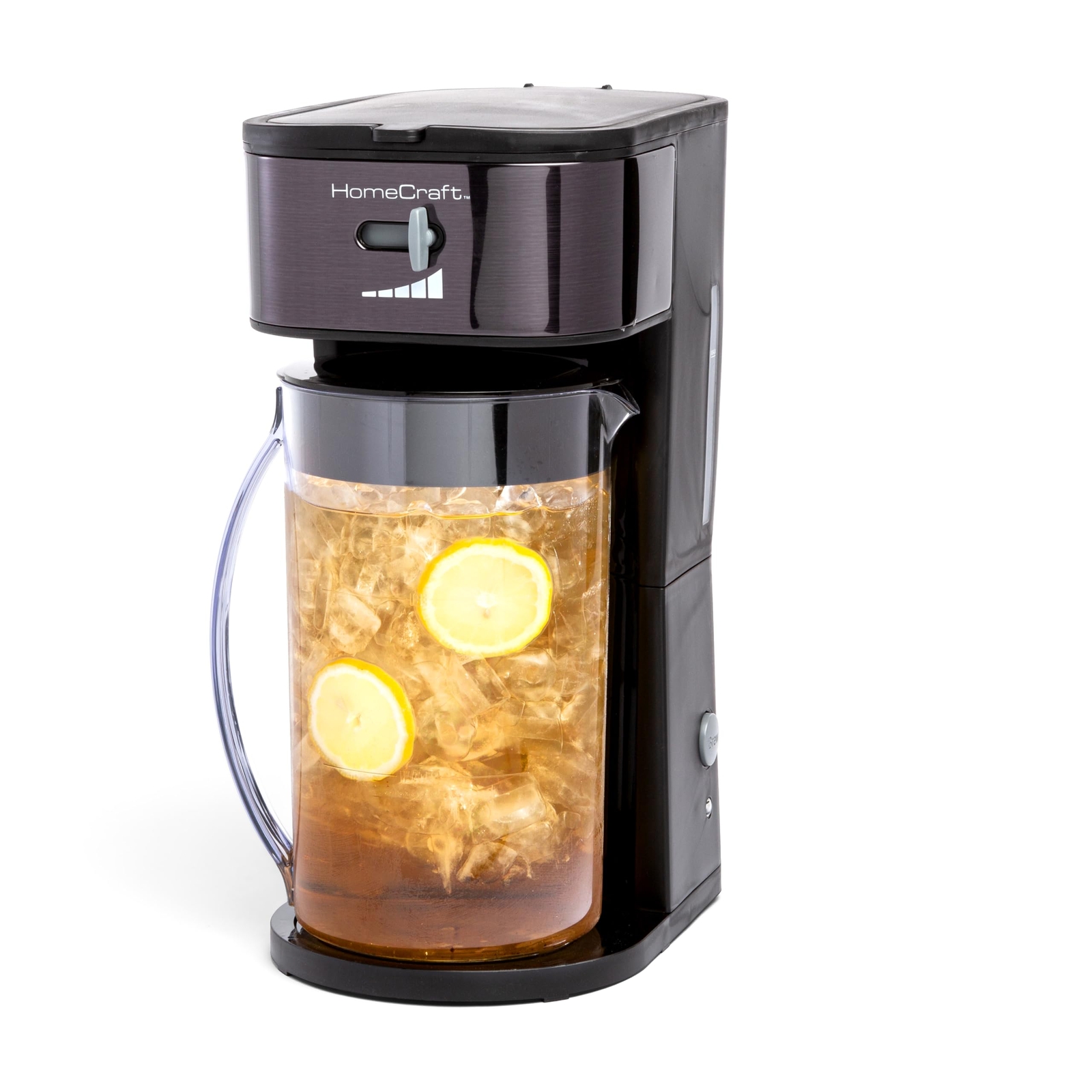 Homecraft 3-Quart Iced Coffee and Tea Maker with Filter Basket, Flavor ...