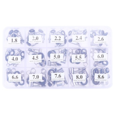 75pcs Fishing Rod Guide Fishing Rod Eyes Heavy Duty Fishing Rod Tips | eBay