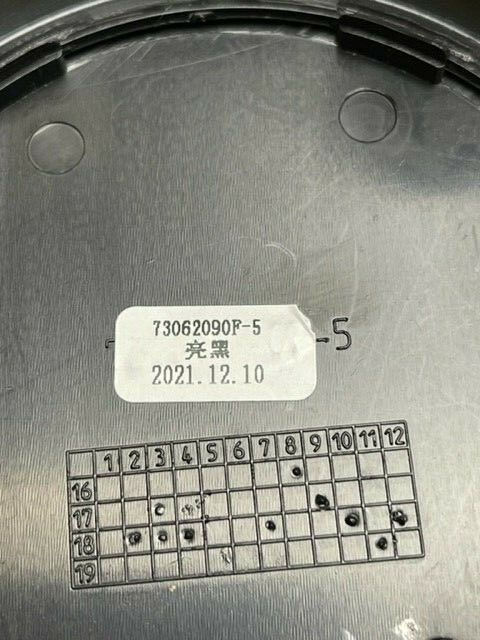 DX4 Gloss Black Wheel Center Cap 6 Lug 73062090F-5 | eBay