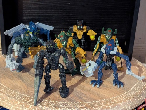 LEGO Bionicle Lot of 7 McDonald’s 2006 Figures Toa Piraka Takadox Toys ...
