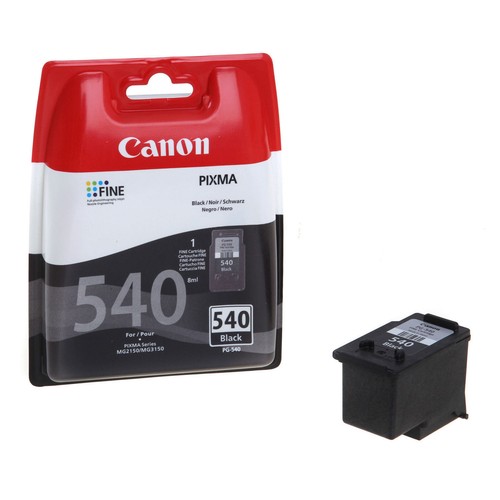 Original Canon PG-540 Black Ink Cartridge For PIXMA MG3500 Inkjet ...