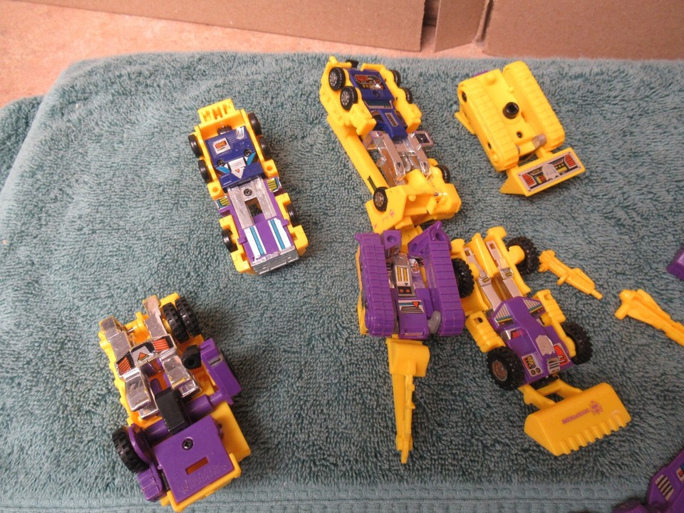 1984 Transformers G1 Construction Devastator PARTS LOT | eBay