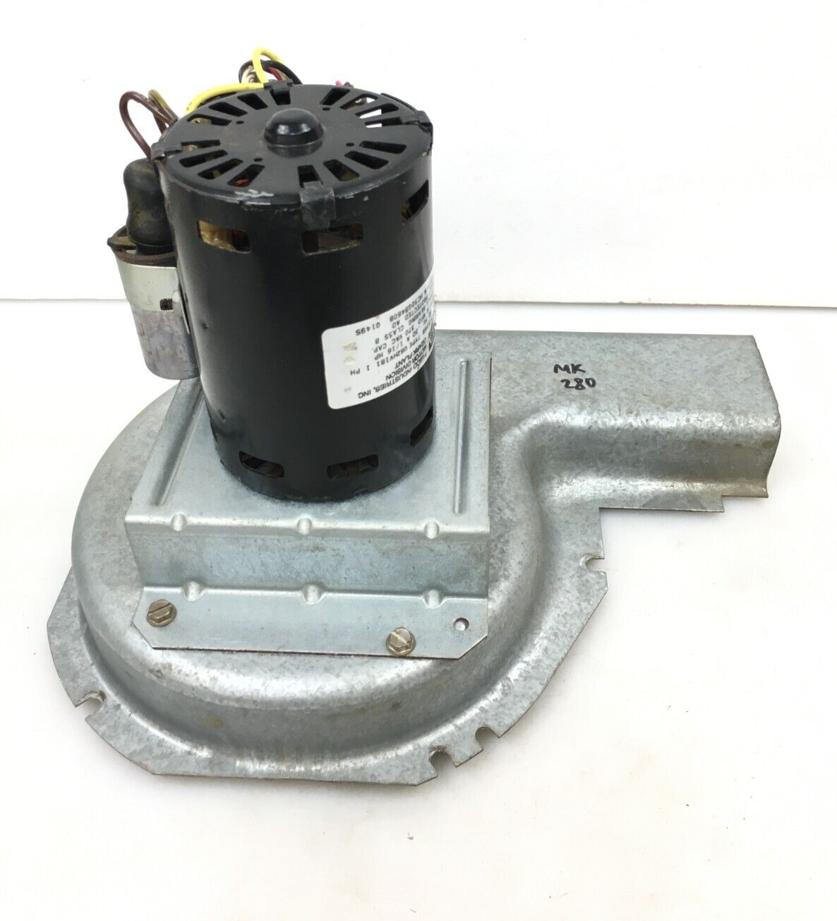 FASCO 7162-3368 Draft Inducer Blower Motor Carrier HC30GB460B 3450RPM ...