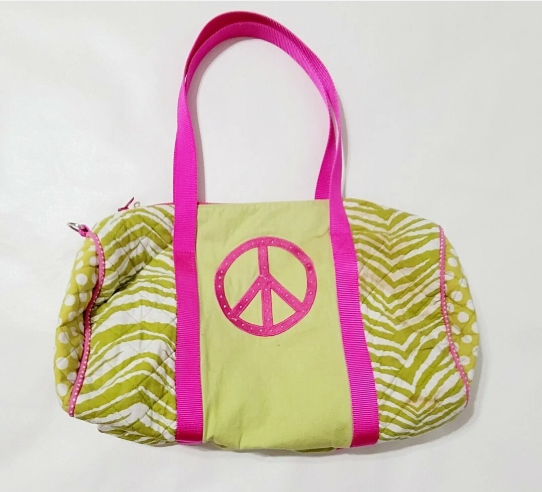 Douglas The Cuddle Toy Peace Sign Purse Bag 14'W x 12… - Gem