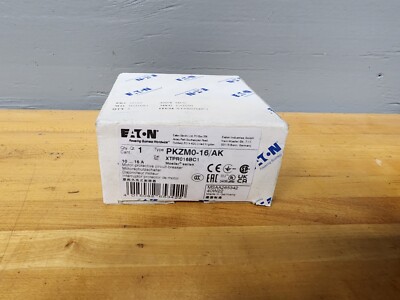 EATON Motor Protective Circuit Breaker, PKZM0-16/AK / XTPR016BC1 | eBay